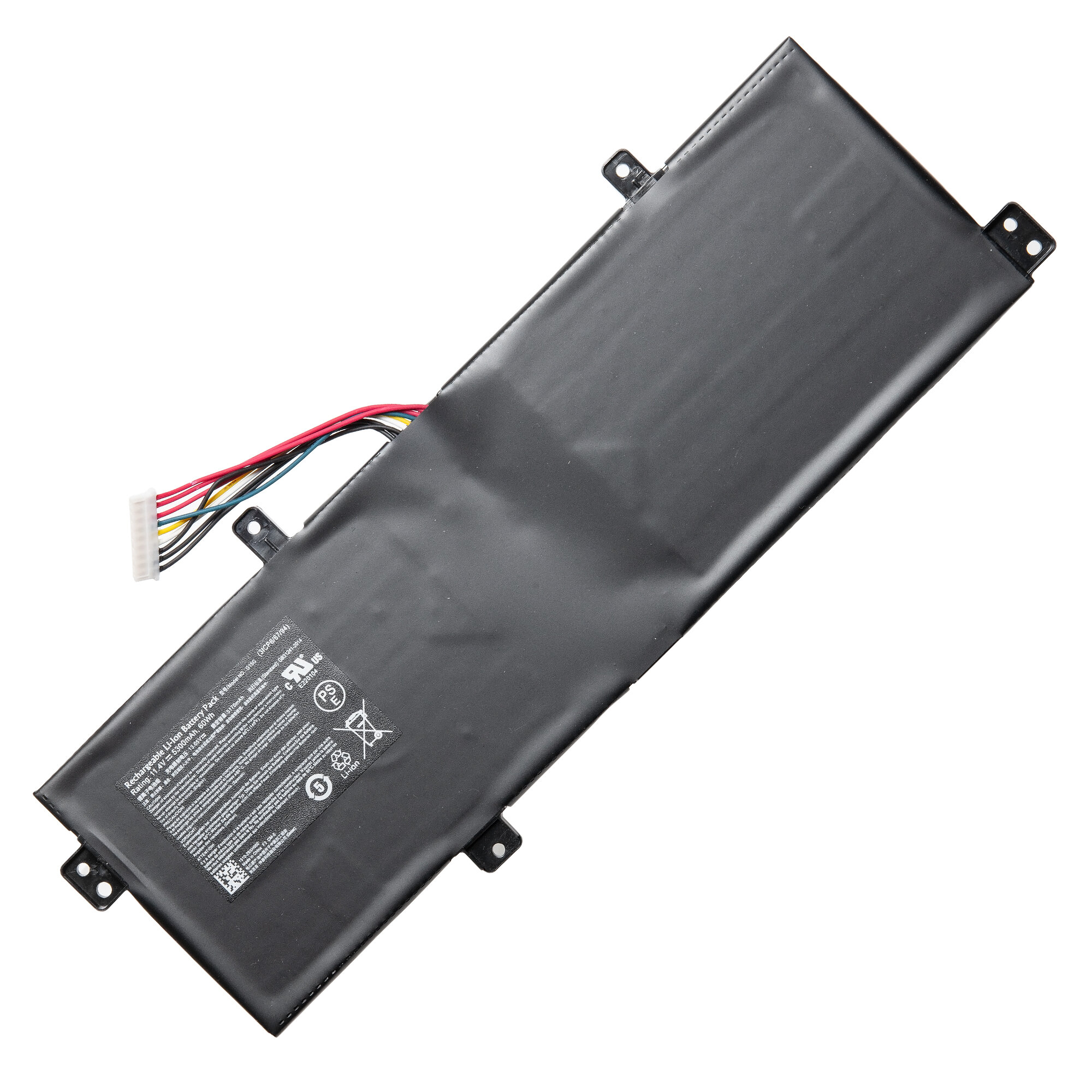 Аккумулятор G15G для ноутбука Gigabyte SabrePro 15-W8 / Machenike F117-S / Machenike F117-S11 / Machenike F117-S12 / Machenike F117-S13 / Machenike F117-Si2 / Machenike F117-S6CP / Machenike F117-Si3 / ThundeRobot 911 Targa T5TB - батарея ORG 60Wh