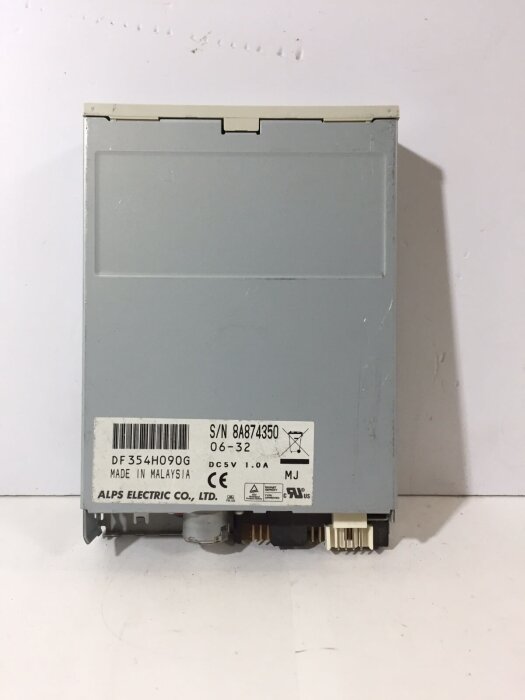 Внутренний дисковод FDD 3.5" Alps DF354H090G белый