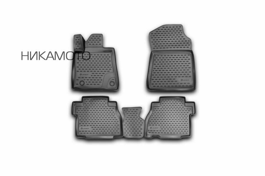 ELEMENT-AUTOFAMILY NLC.3D.48.58.210 Коврики 3D в салон TOYOTA Tundra Double Cab/Crew MAX, 2007-2013 (USA)