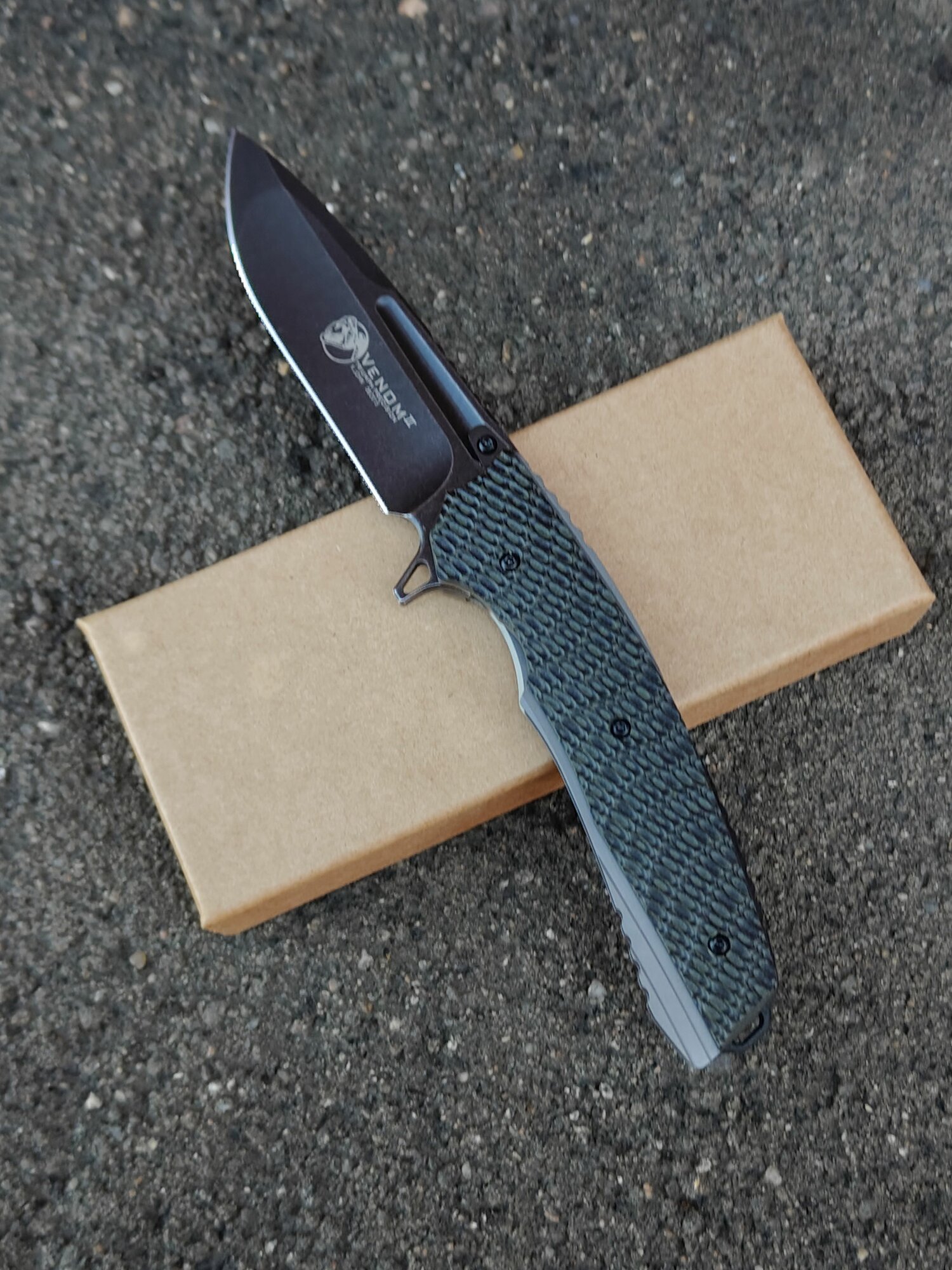 Нож грибника тайвань НОЖ K JOHN