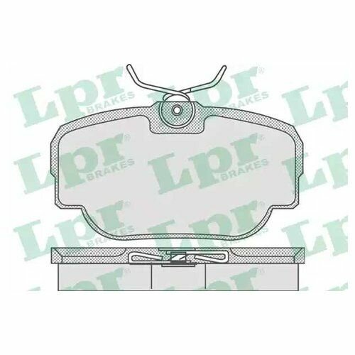 Комплект тормозных колодок Lpr 05P739 для Land Rover Discovery II, Range Rover II