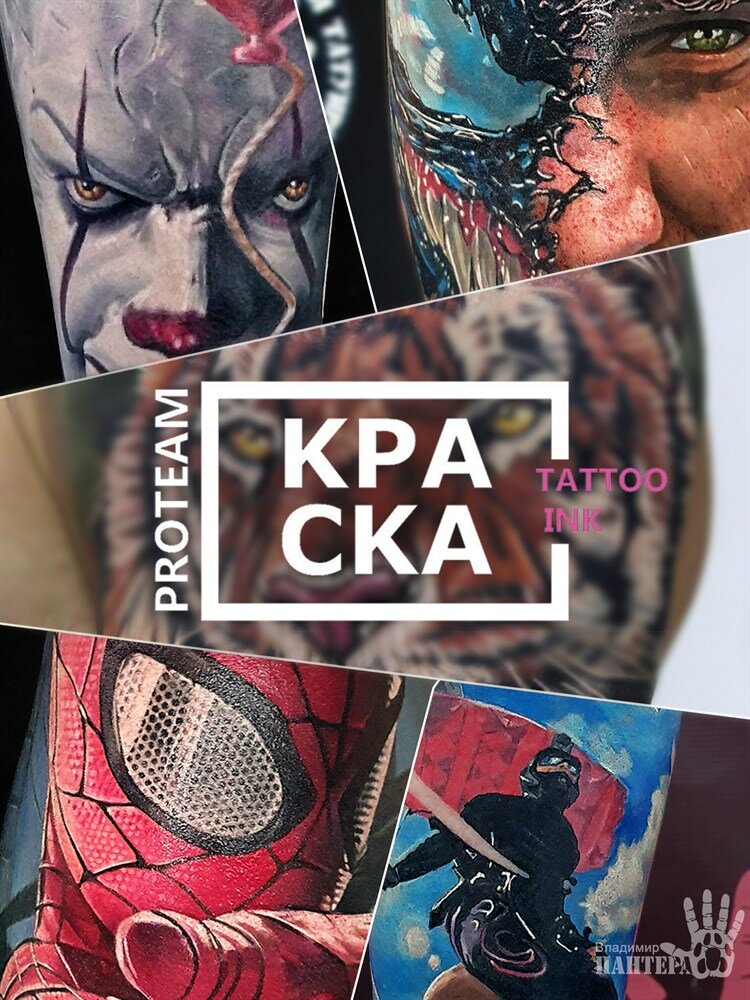 Краска набор от Владимир пантера Королев ProTeam