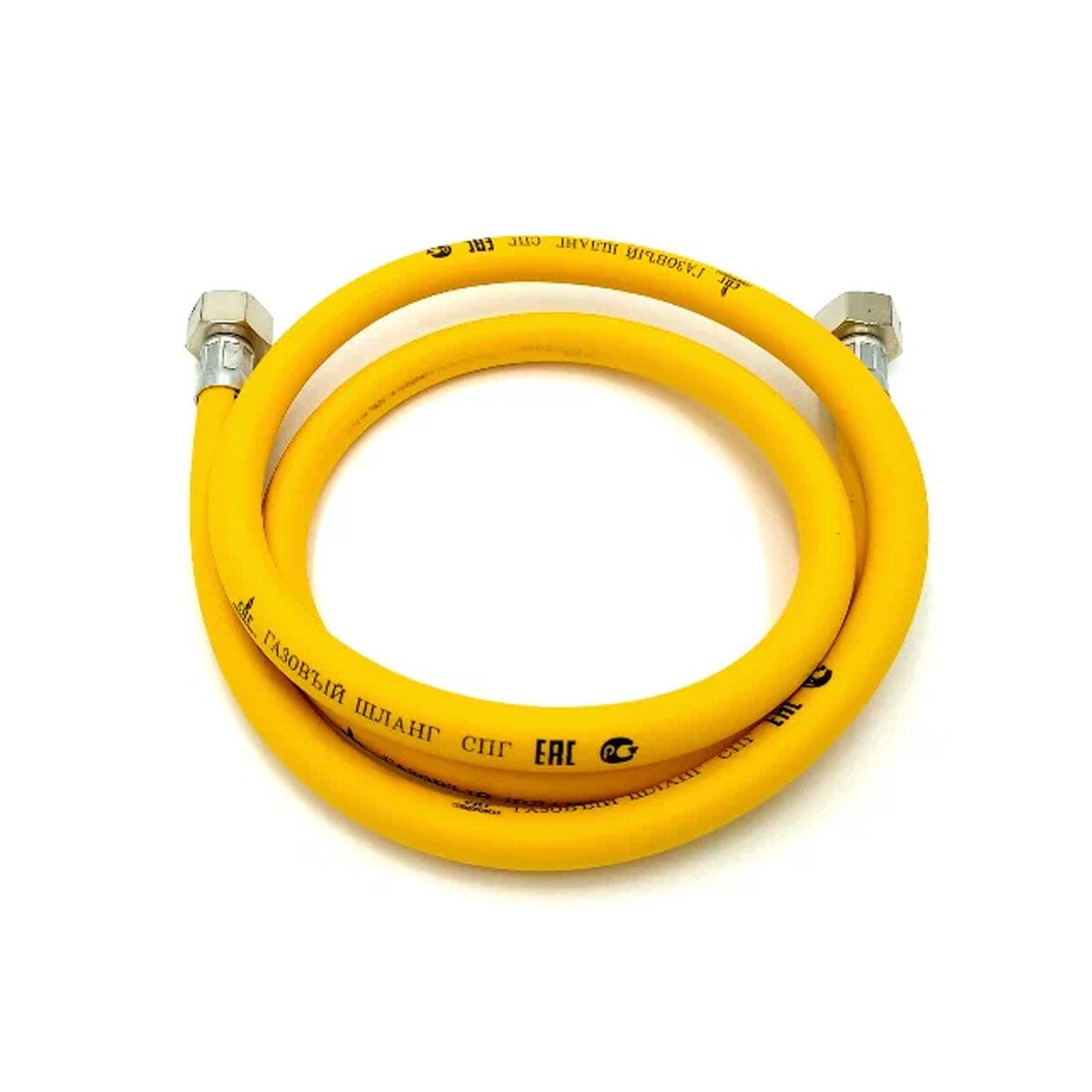 Гибкая подводка VIEIR, для газа, 300см, 1/2", ПВХ, гайка-гайка