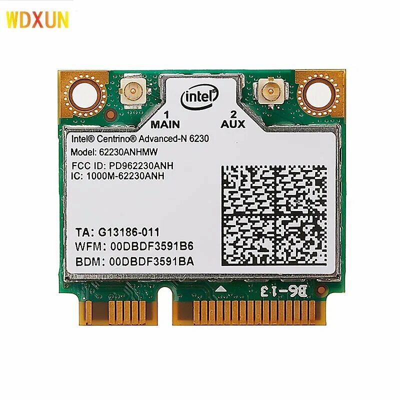 Беспроводная сетевая карта WDXUN Intel Centrino Advanced-N 6230 300 Мбит/с