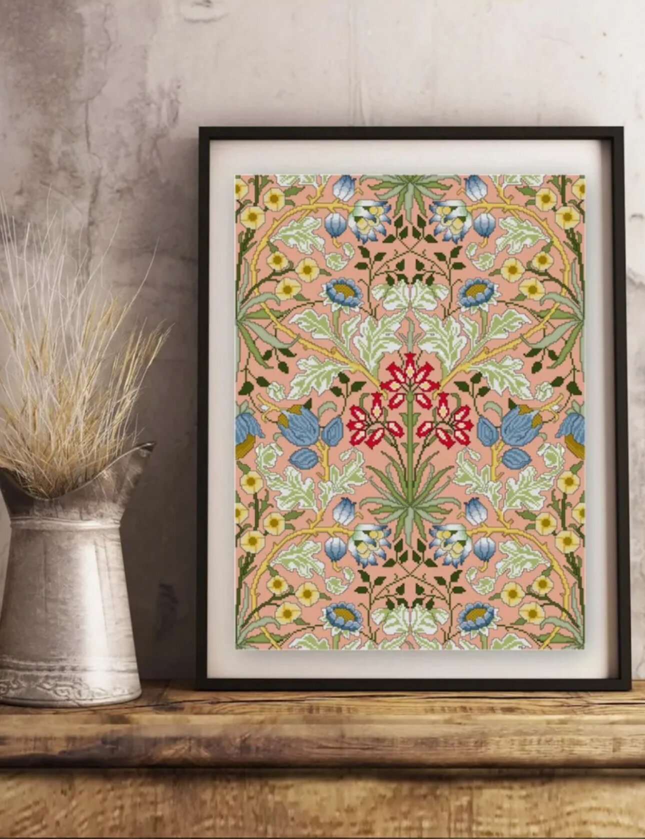 Схема для вышивки крестом «William Morris. Цветы»