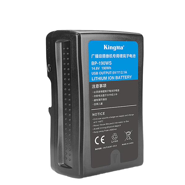 Аккумулятор KingMa BP-190WS V-Mount 190Wh