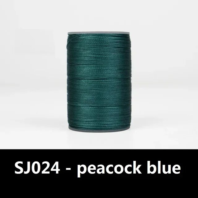 Круглая кожаная швейная восковая нить, шнур ручной работы, вязание, восковая нить для кожи, DIY проект, ожерелье, браслет, круглый, 63 цвета