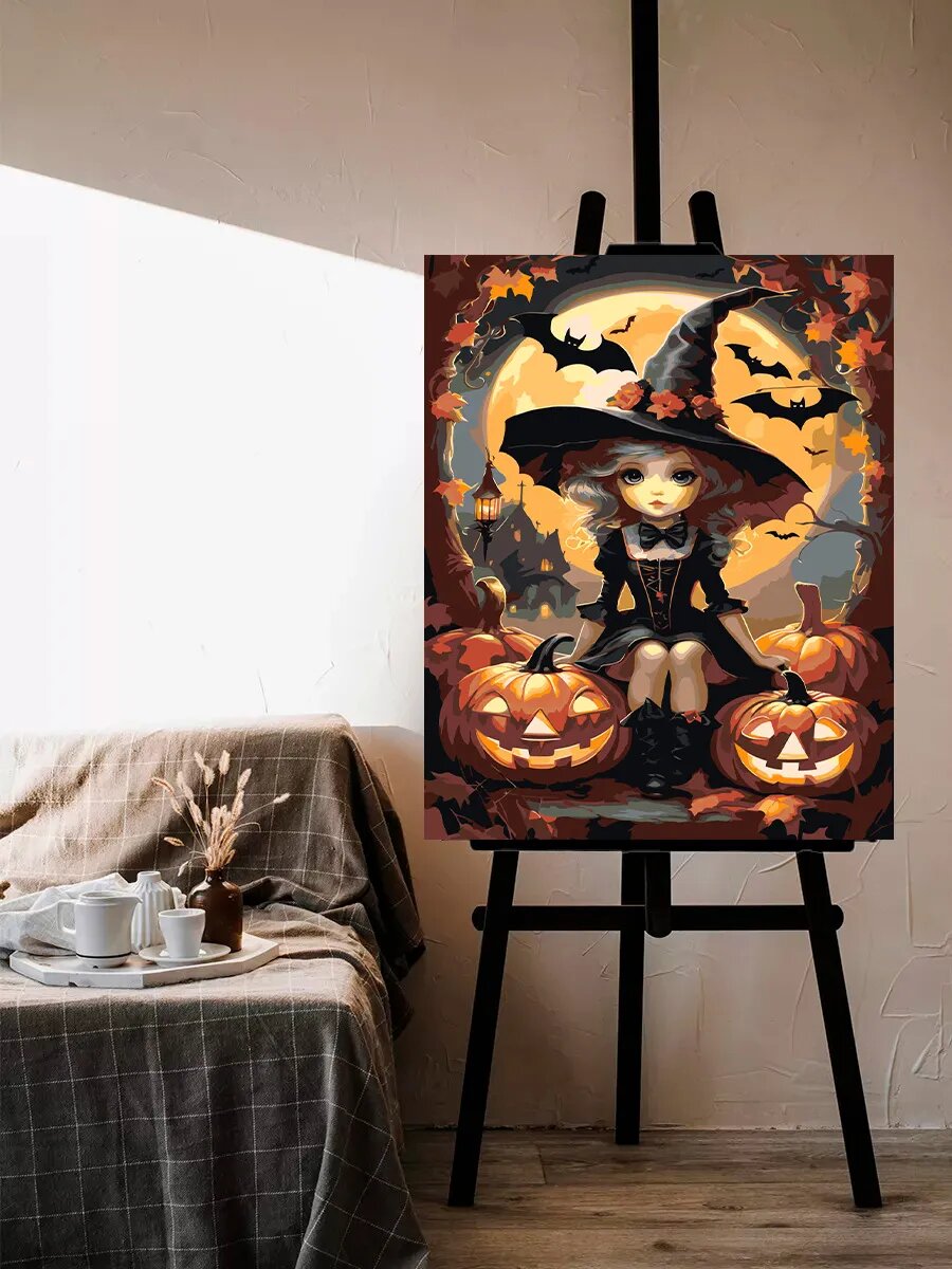 Картина по номерам Маленькая Девочка