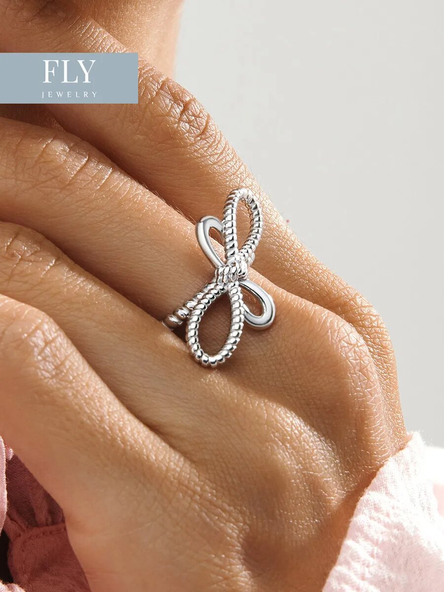 Кольцо, серебро, 925 проба, родирование