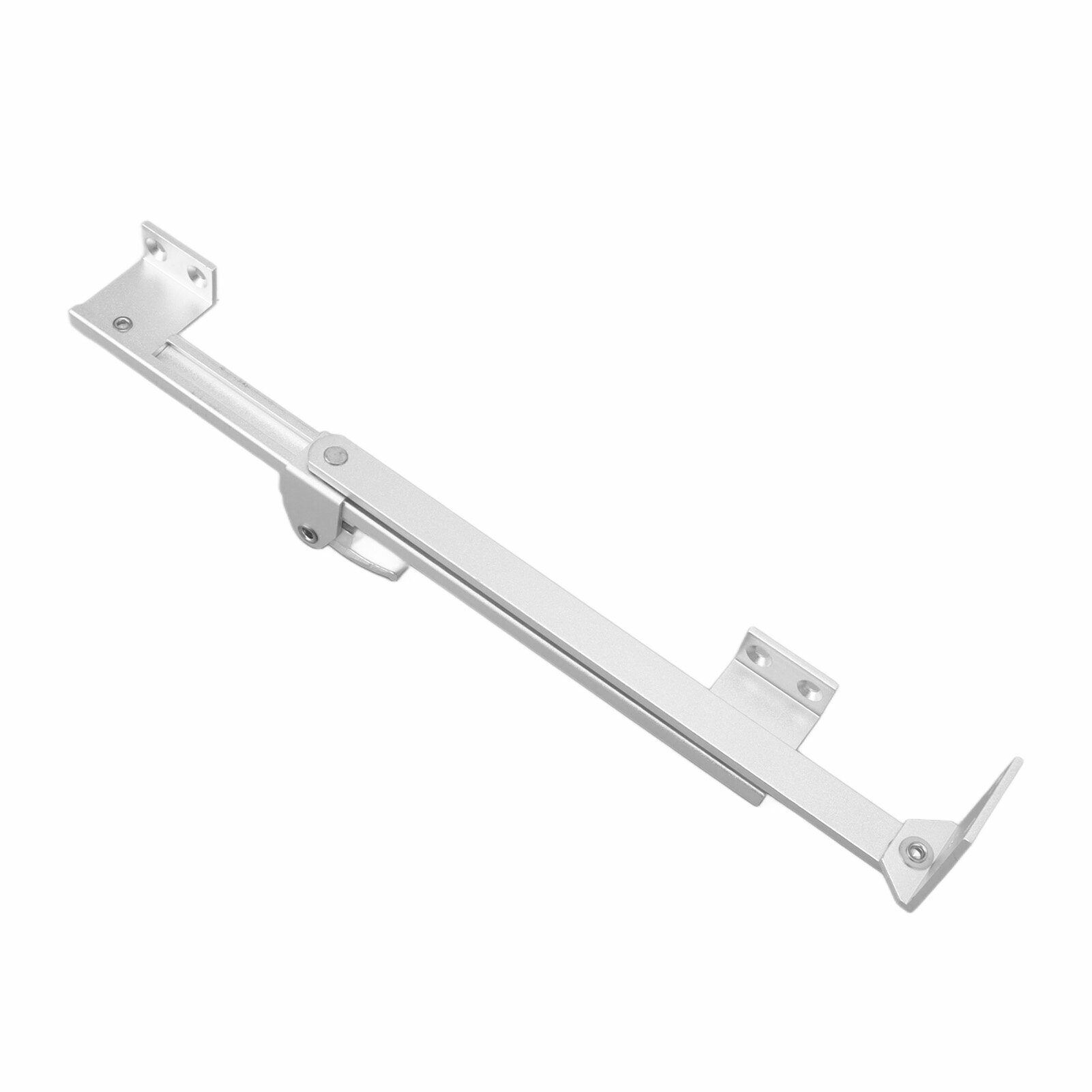 Петля для створчатого окна, регулируемая Т-образная позиционирующая безопасная петля для окна, экстраполированный оконный фитинг для домашнего офиса, серебристый