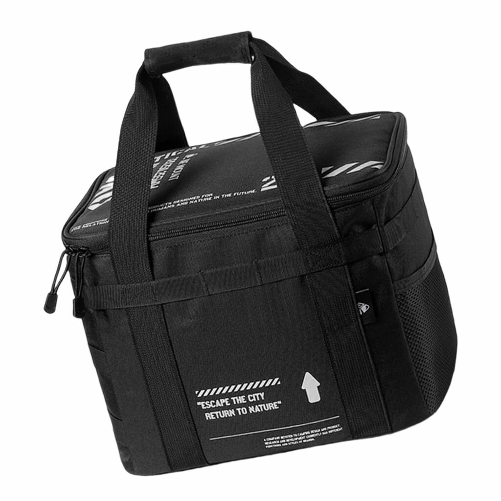 Походная посуда, Сумка для хранения пикниковой сумки - черная