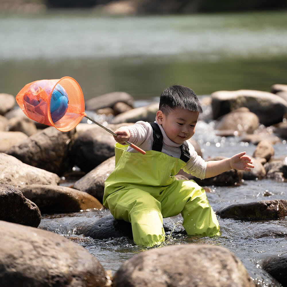 Детские болотные штаны, бирюзовые, размер L