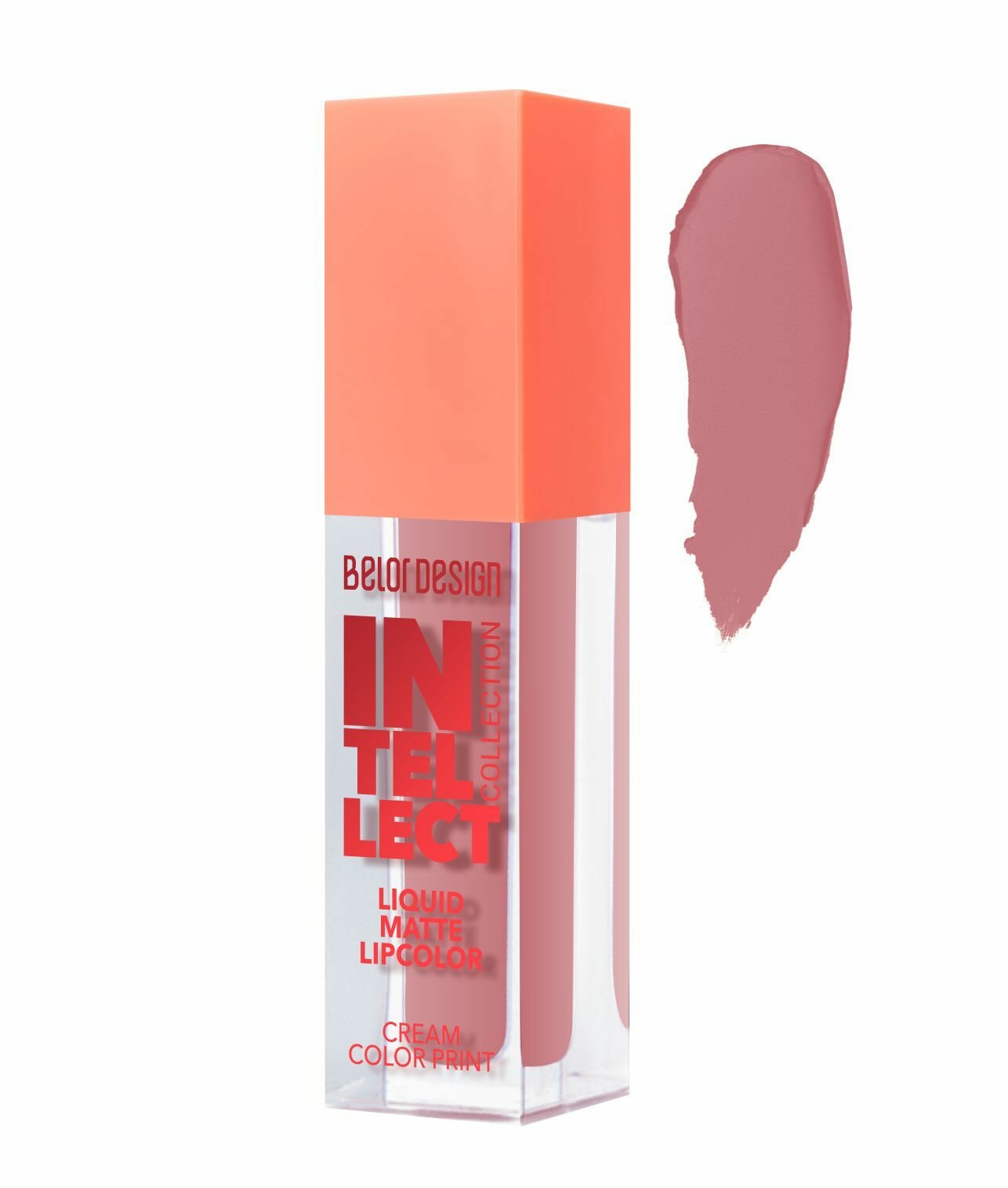 Помада для губ краска Belor Design INTEIIECT матовая тон 11 Rosepective