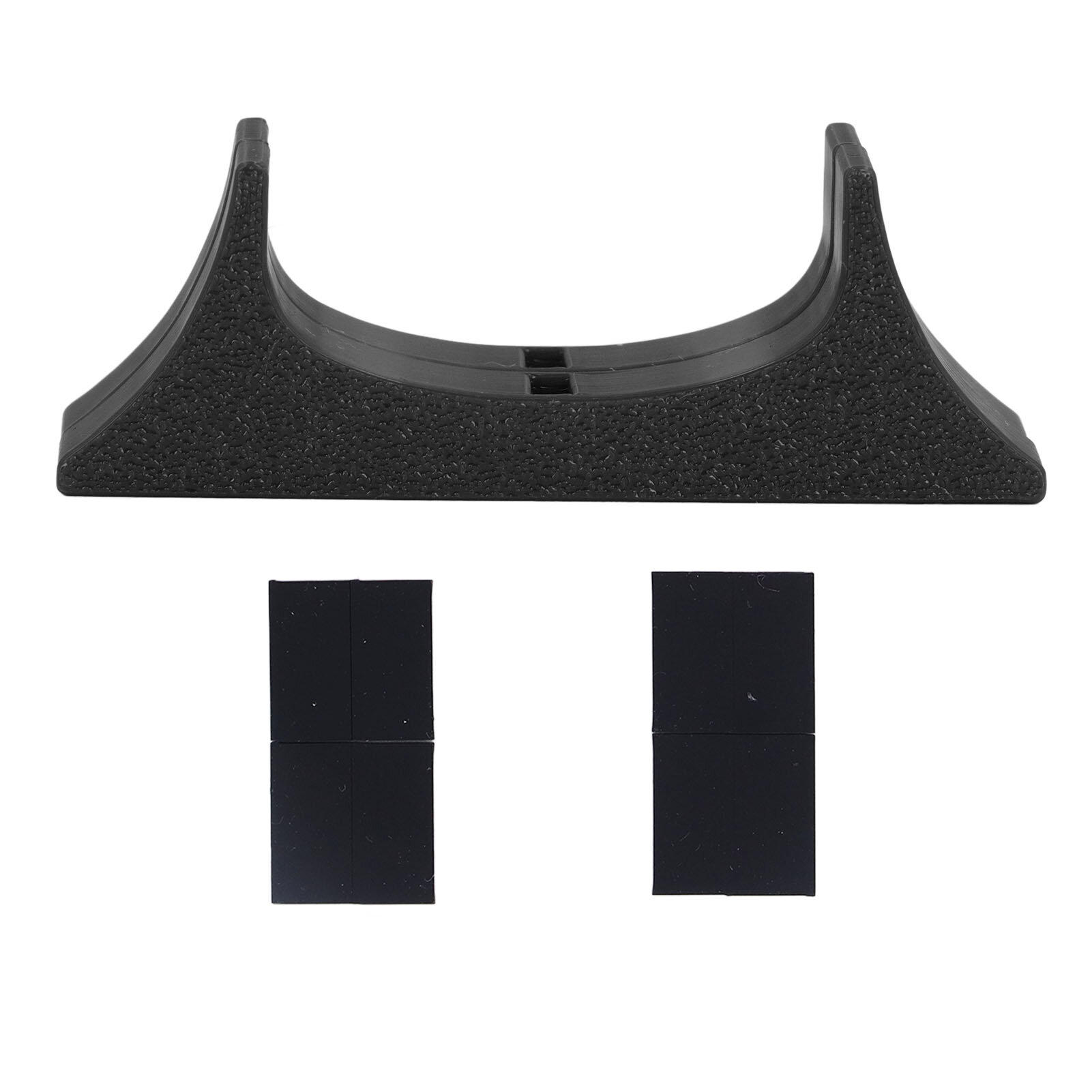 Держатель консоли Вертикальная подставка для Wii U Устойчивая устойчивая горизонтальная подставка с 3D-печатью Охлаждающий кронштейн для консоли Wii U Черный