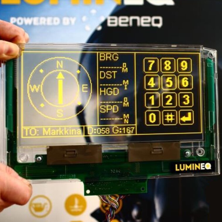 Электролюминесцентный дисплей Beneq Lumineq ELT256.120.90 (уценка)