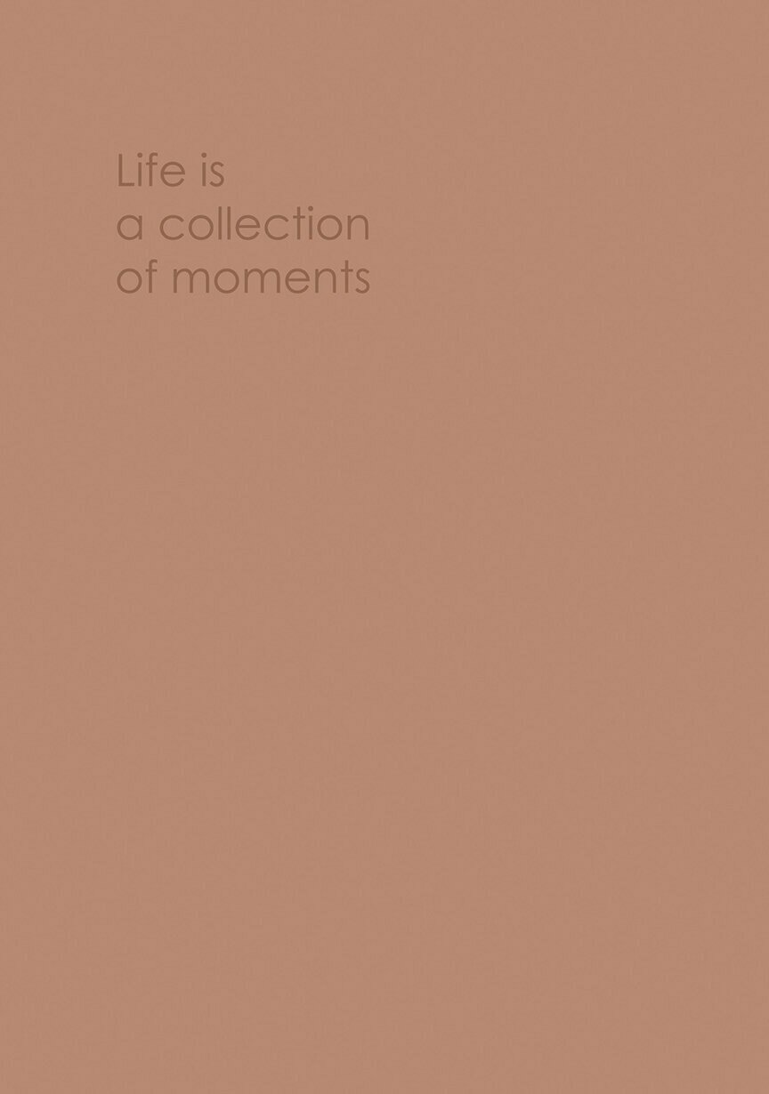 Ежедневник недат. А5 176л "EVERY DAY. Moments" 7БЦ, ламинация Soft Touch, цв. срез, дизайн. форзац, офсет