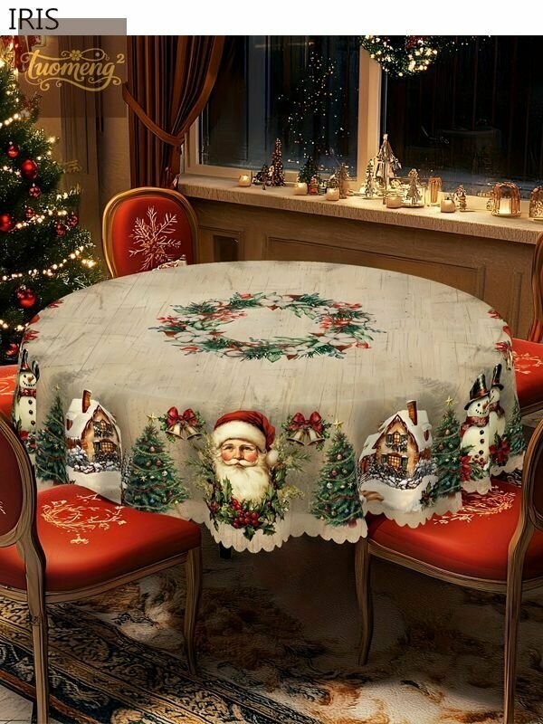 IRIS Скатерть ПВХ (поливинилхлорид) 152x152см