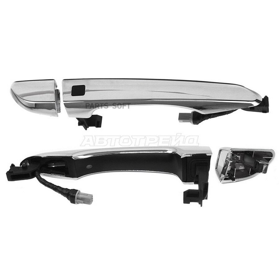 Ручка двери Hyundai Tucson 15-21 (Спереди/ Справа/ SMART KEY) от официального дистрибьютора, SAT, артикул ST2260028