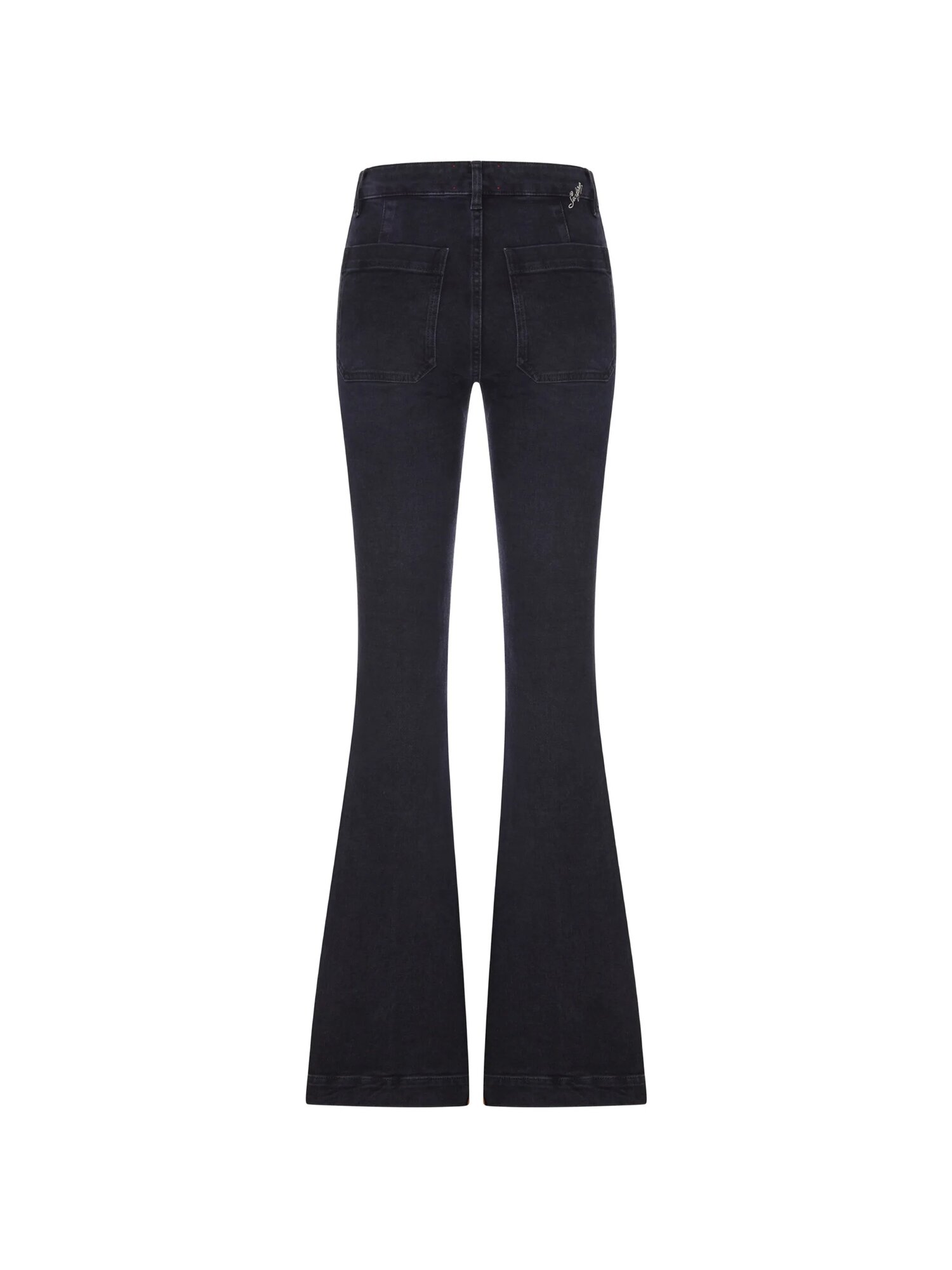 Джинсы seafarer Patch-pocket flared jeans, размер 28, black — фото 1