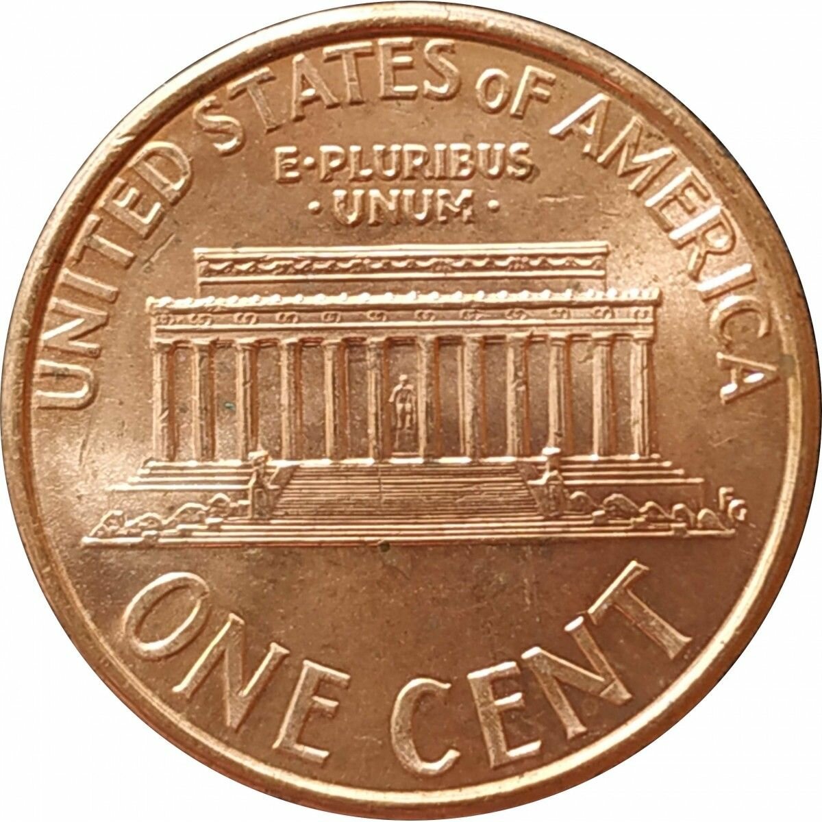 1 цент 2000 США без знака монетного двора из оборота