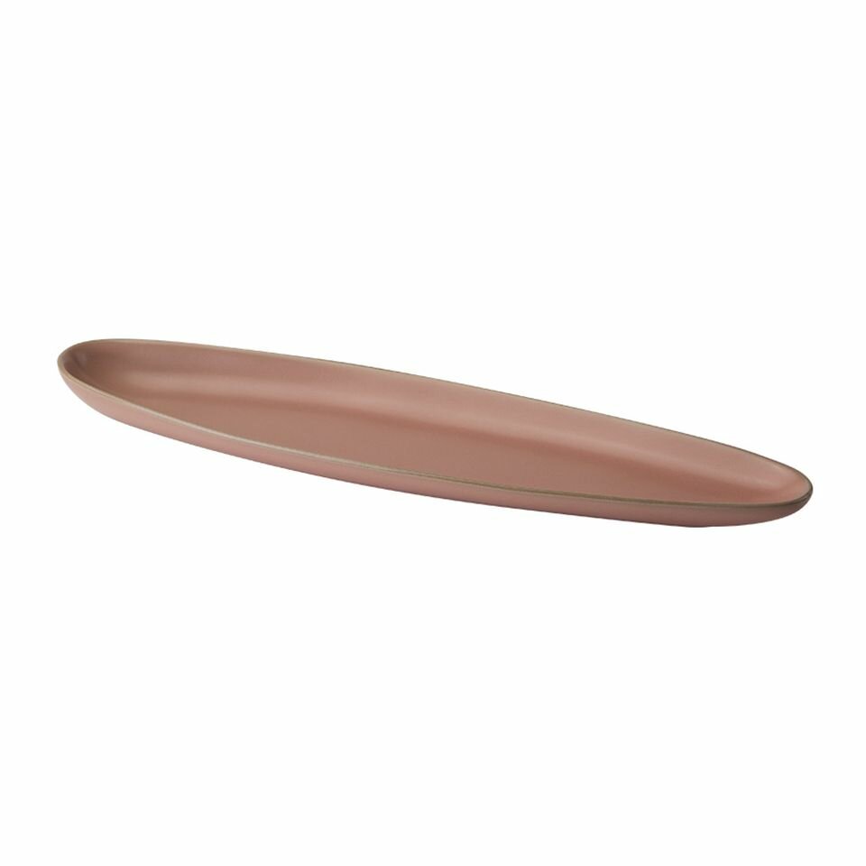 Блюдо ROOMERS TABLEWARE Tide, 41.5 см, каменная керамика, цвет бежевый (L9131-7449UH)