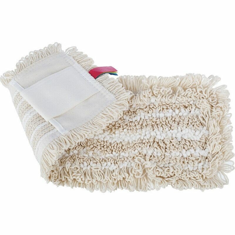 Luscan Насадка МОП Дуэт 40x11см хлопок/микроф тафтинг карм/ухо