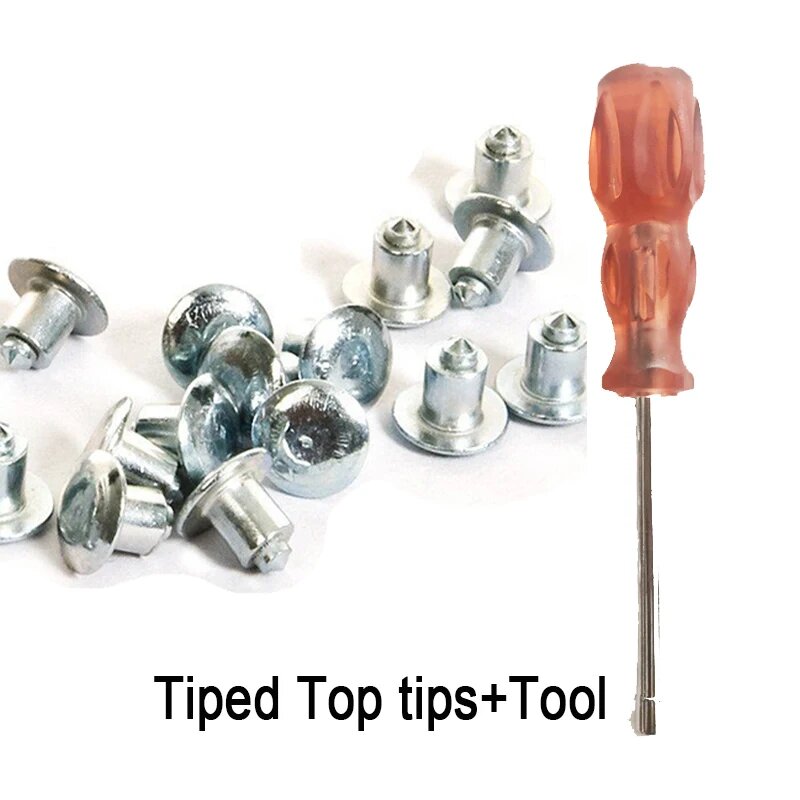 Шипы зимние для горного велосипеда, 300 шт, 6,5 мм/0,26 дюйма 300 TP with Tool