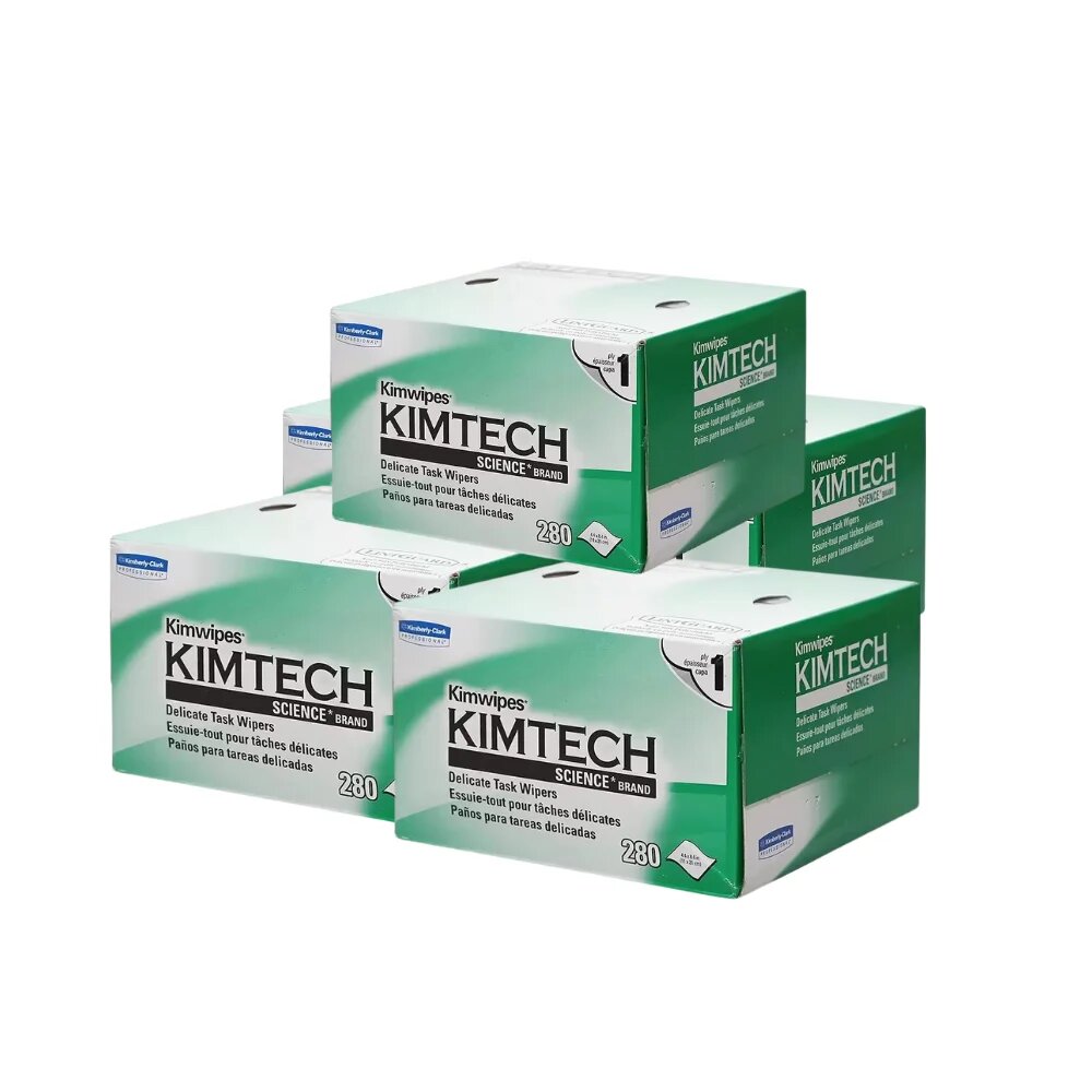 KIMTECH Kimwipes салфетки для чистки оптоволокна 5PCS