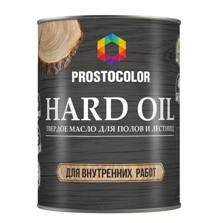 Масло для полов и лестниц PROSTOCOLOR Hard Oil 2,2 л пралине