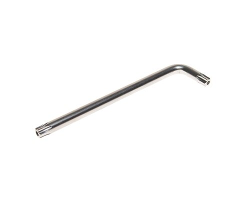 Ключ TORX T10H RF-76710XL: Г-образный экстрадлинный с отверстием ROCKFORCE