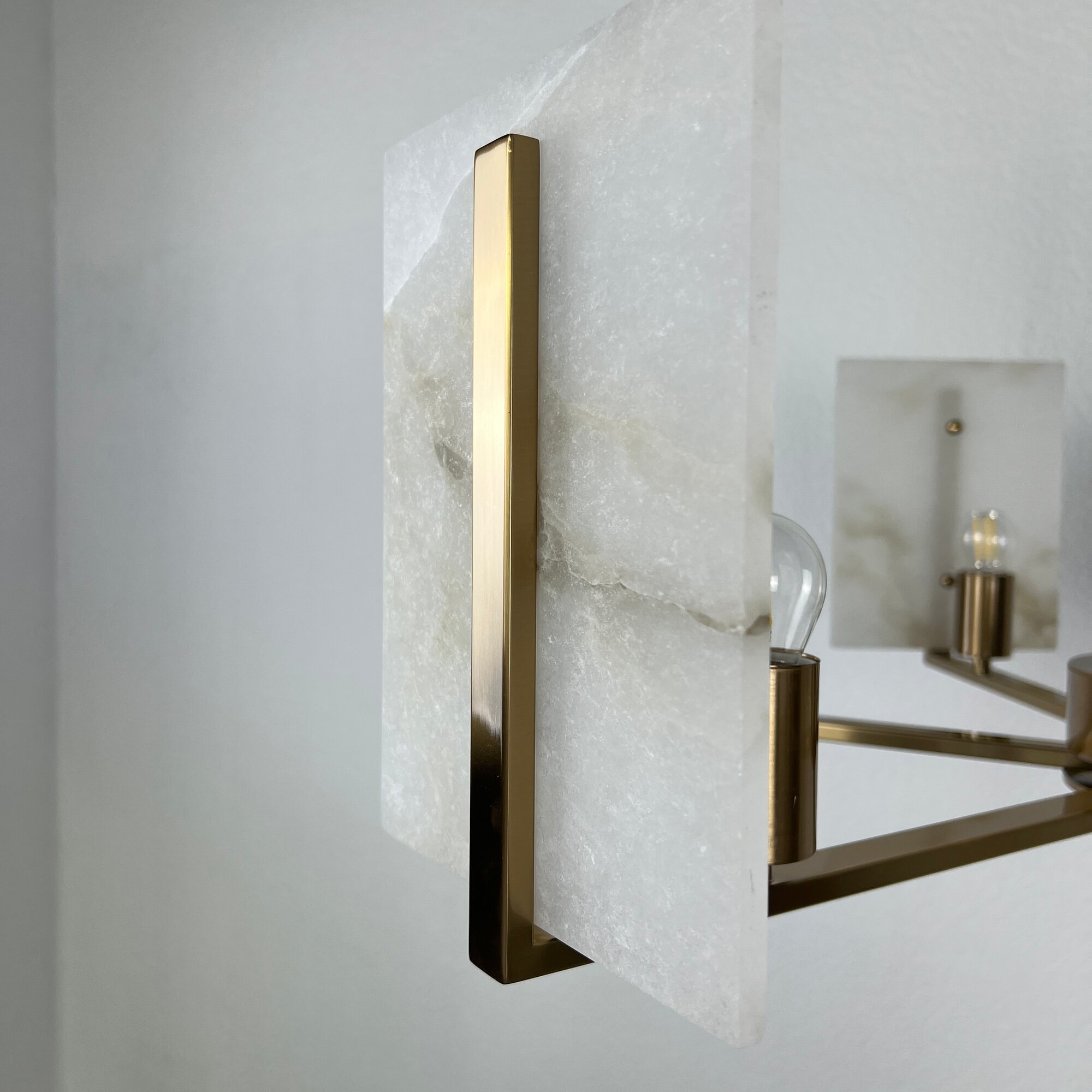 Люстра Marble square Chandelier — фото 1