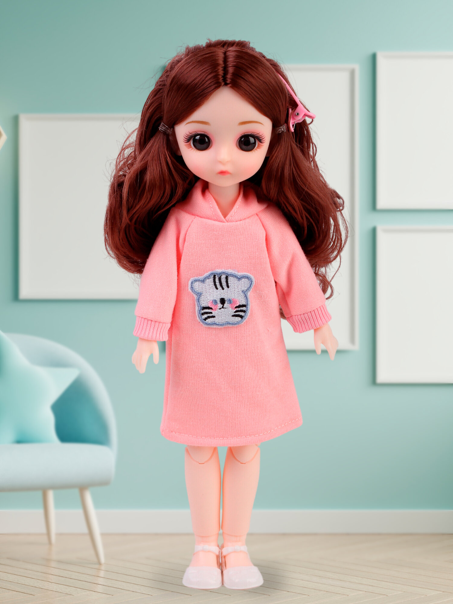 Кукла модельная Little Mania высота 30 см