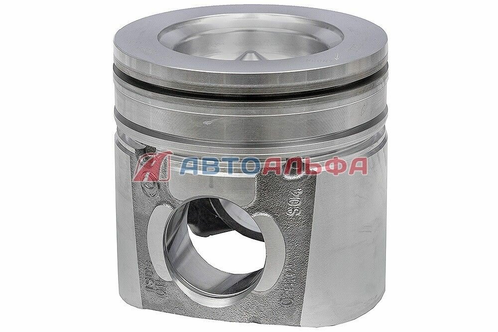 Поршень стандарт КАМАЗ дв. Cummins ISBe Евро-3 4939181, 4935932, 5255257 (белый)