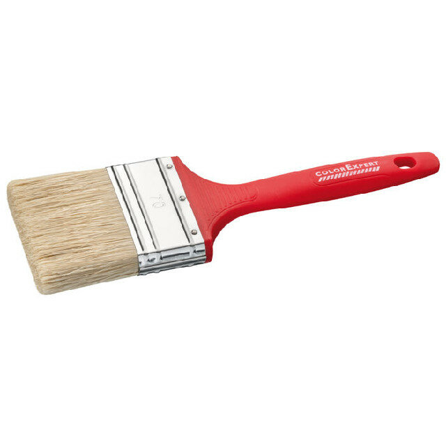 COLOR EXPERT кисть плоская с смешанной щетиной 70 мм толщина 6 мм пласт. ручка арт.81287002