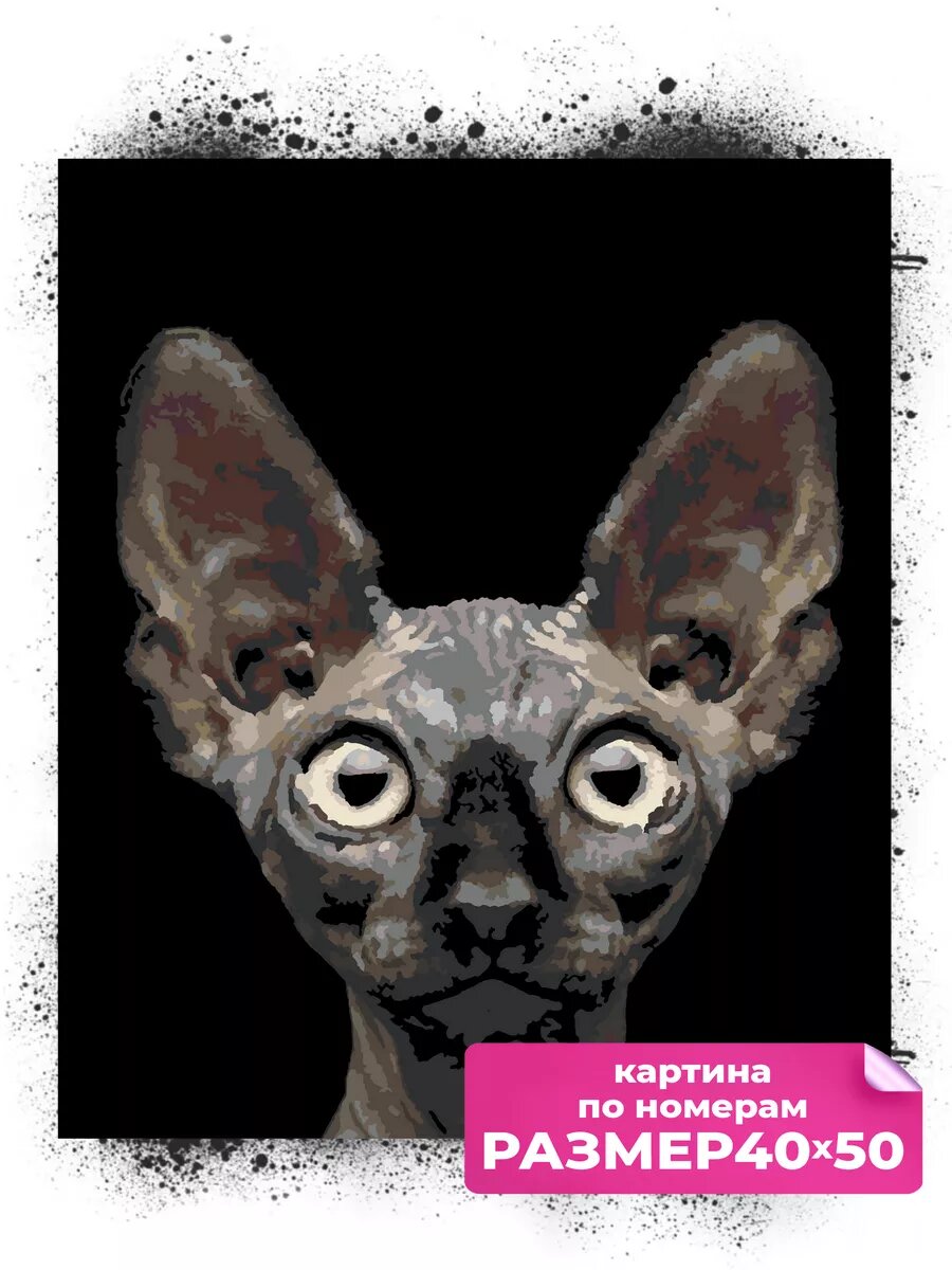 Картина по номерам Сфинкс 40х50 см на холсте с подрамником