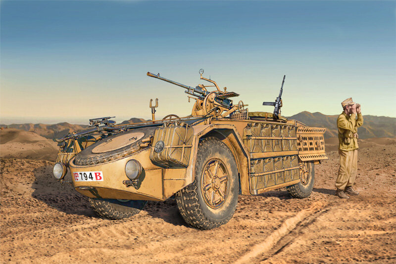 6530 Italeri Автомобиль AS 42 Sahariana 1/35
