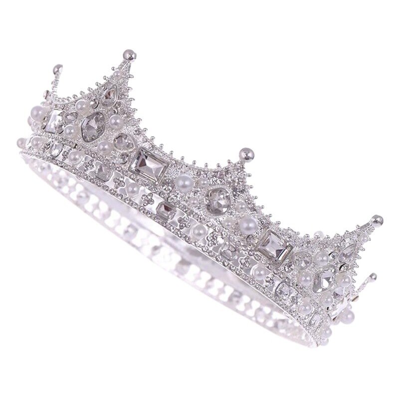 Корона для фотостудии "Королева", круглая, золотая