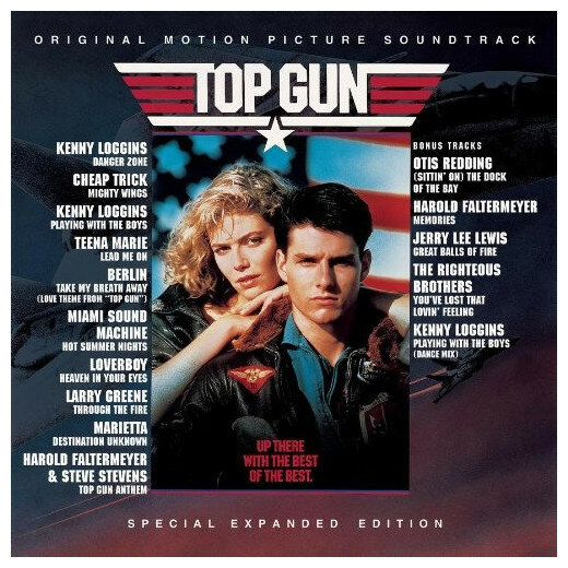 Виниловая пластинка саундтрек - TOP GUN