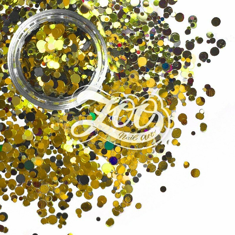 Камифубуки-конфетти Zoo Nail Art №1066