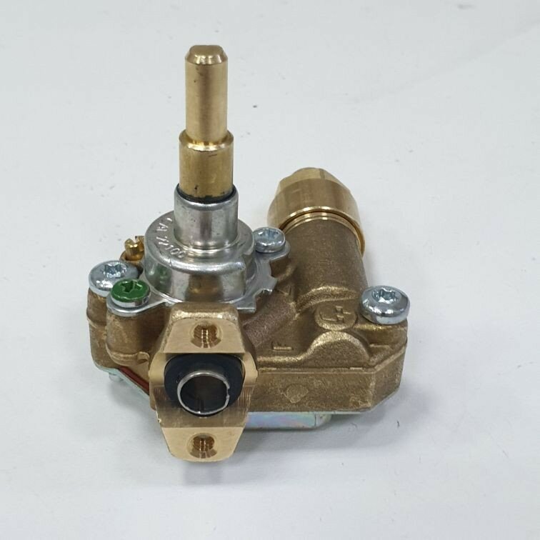 Газовый кран конфорки для плиты Indesit, Ariston, Hotpoint, Whirlpool, Bauknecht 312348