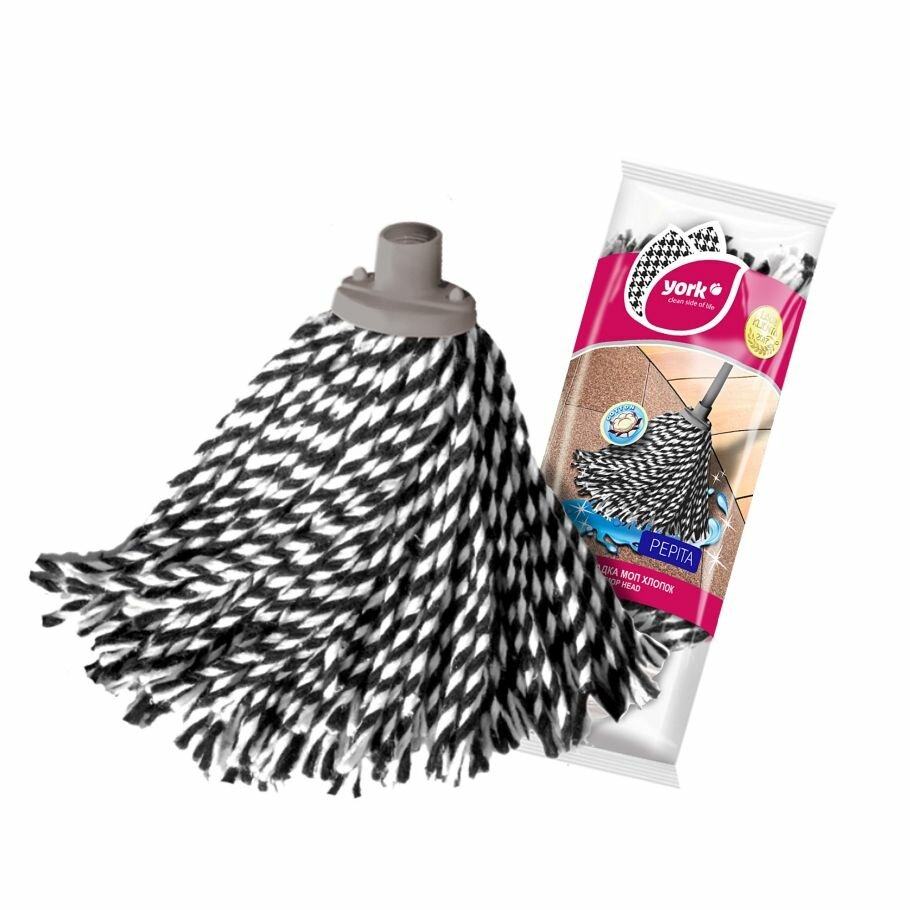 Насадка для уборки хлопковая Пепита York арт. 073170