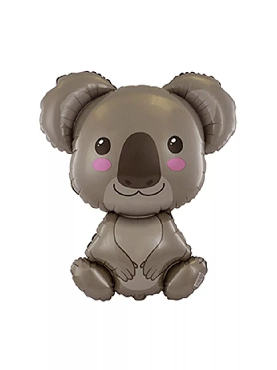 Коала мини, фольгированный шар (12"/30 см ) 1 шт. / FLEX METAL, Испания