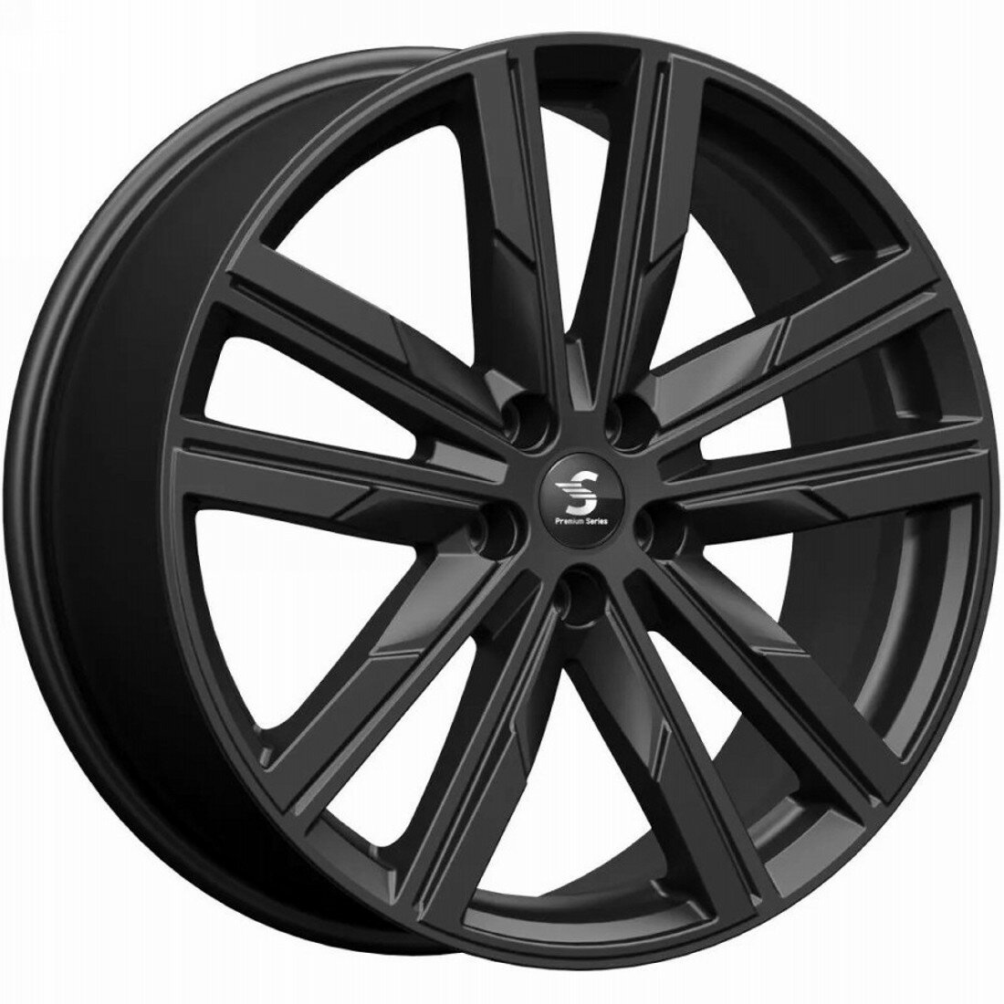 Колесный диск Premium Series КР014 8x20 5x112 ET27 66,6 Fury Black литой для автомобиля
