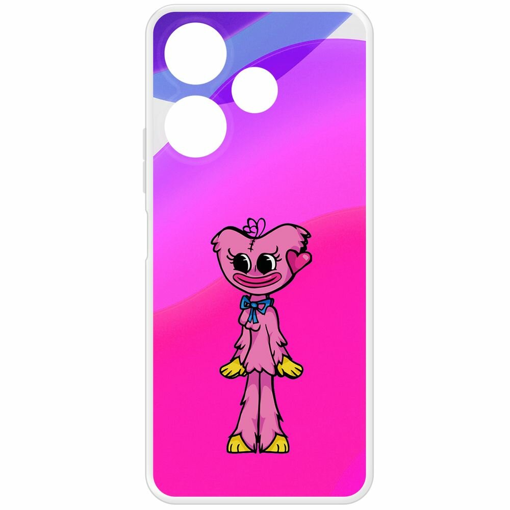 Чехол-накладка Krutoff Clear Case Хаги Ваги - Киси Миси для Xiaomi Poco M6 4G