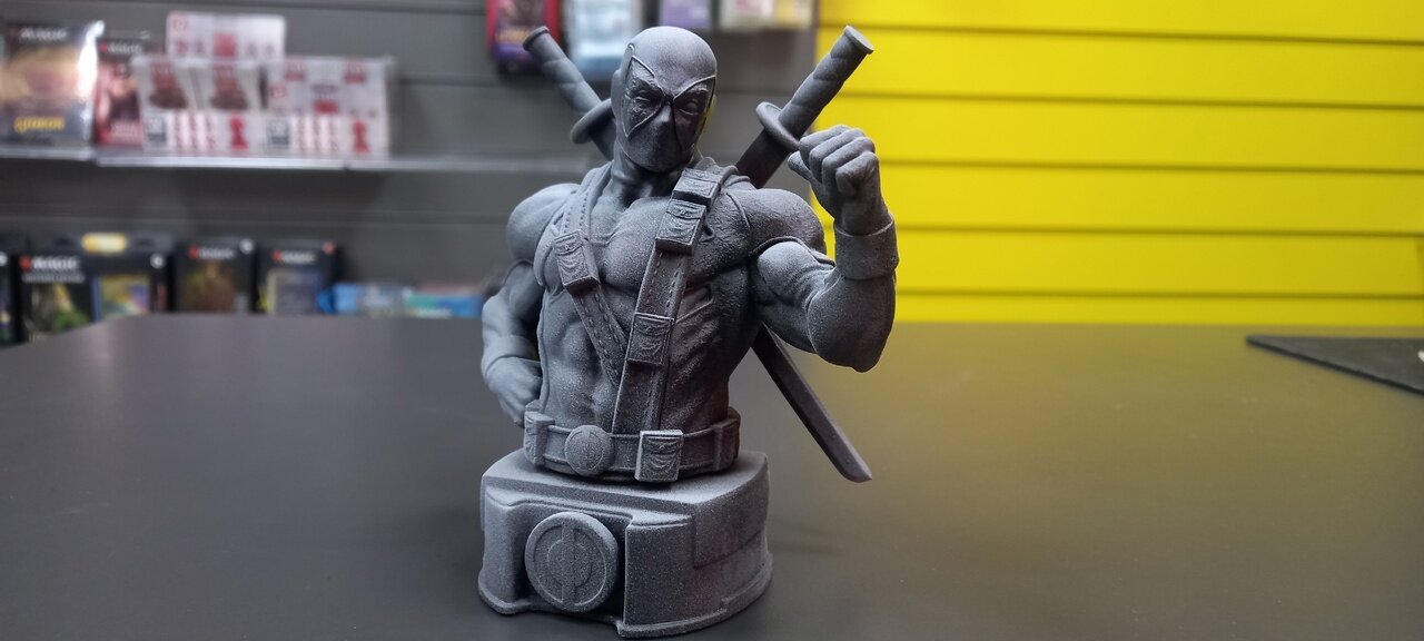 Бюст для коллекции - Обаятельный Дэдпул, (Deadpool, Marvel)