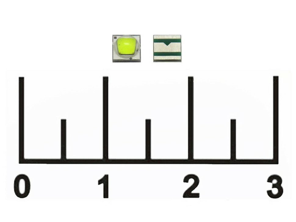 Светодиод LED 5W 3.5V 8000K белый холодный 3535 CREE XP-G2