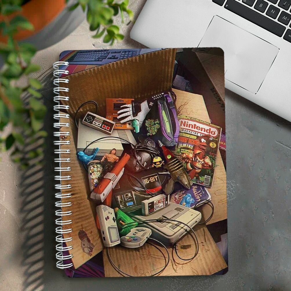 Блокнот для записей в клетку подарочный в твердой обложке А5 СССР