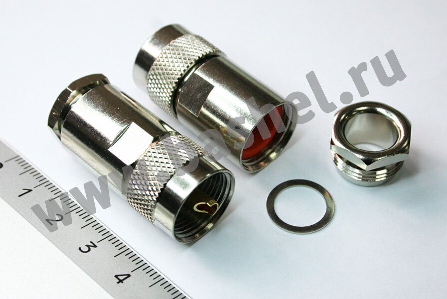 Штекер UHF пайка RG-213 (UHF-S213P)