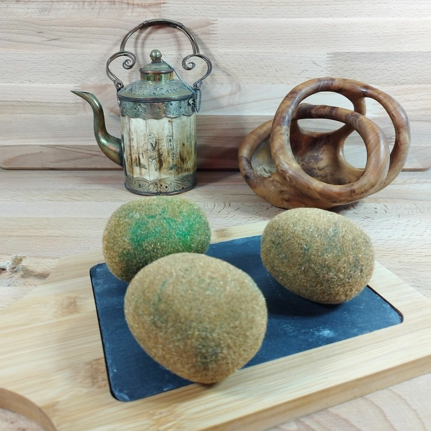 Муляж декоративный "Киви", набор 3шт.