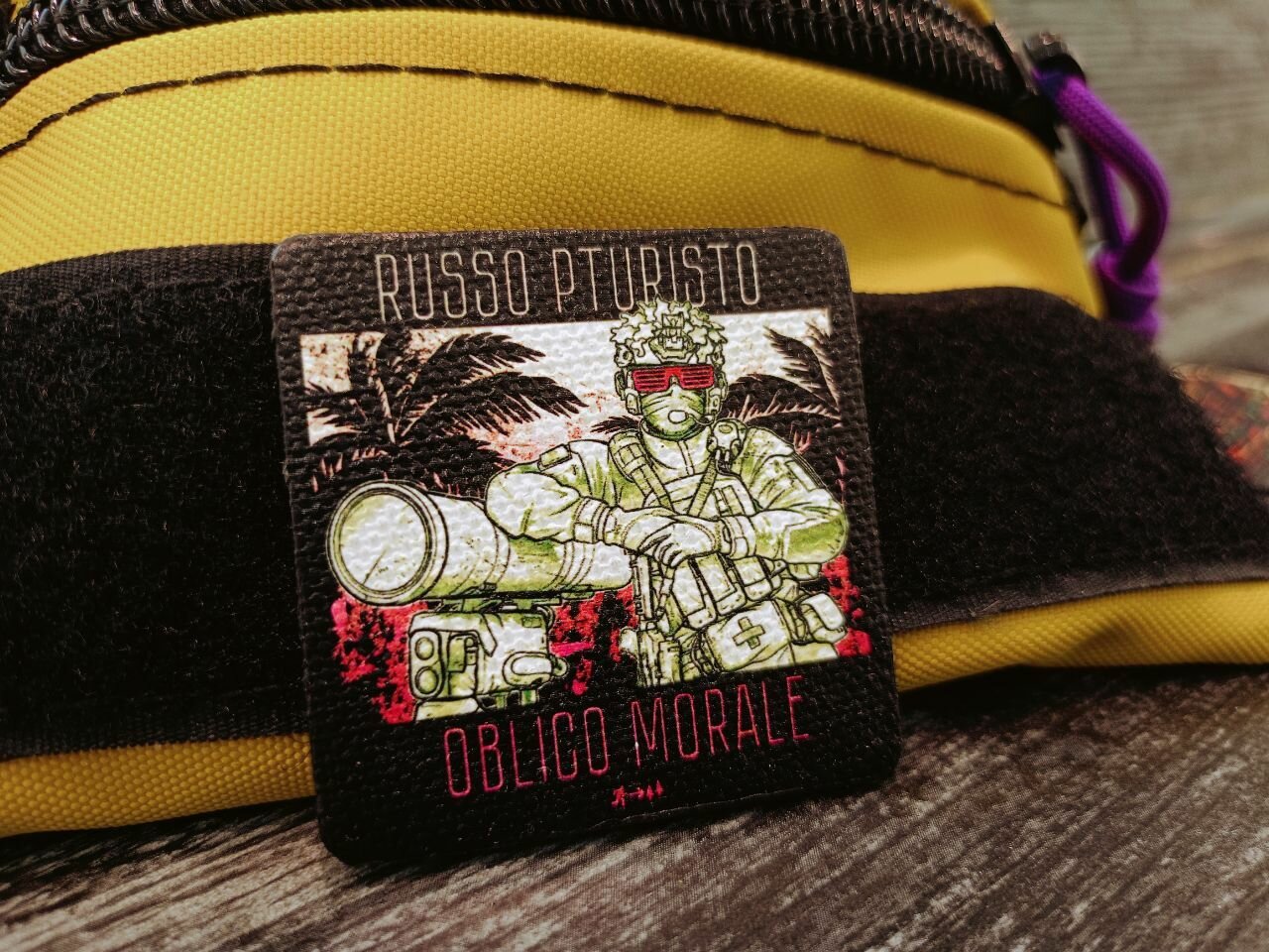 Патч велкро шеврон на липучке EDC ЕДС Руссо Птуристо тактика солдат